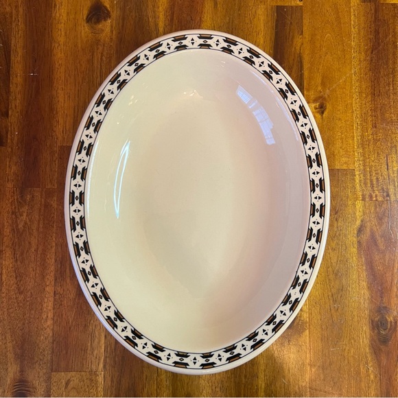 Inca Ware | Dining | Rare Inca Ware 2 Oval Serving Bowl Shenango China ...